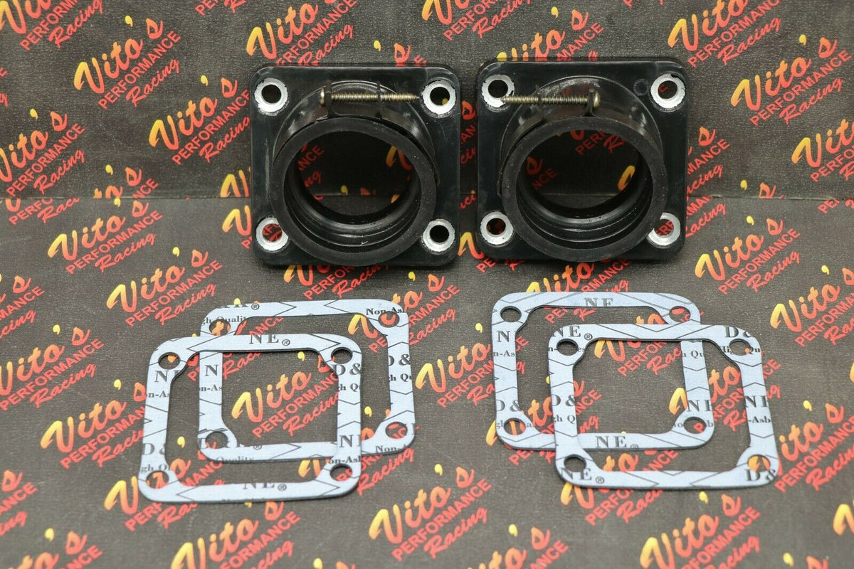 NEW Banshee carb boots oversize 38mm 39mm 40mm intake + gaskets -no ...
