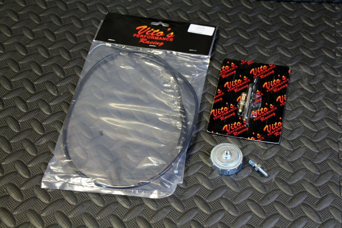 Vito's TORS REMOVAL ELIMINATOR KIT throttle cable + cap + idle screw ...