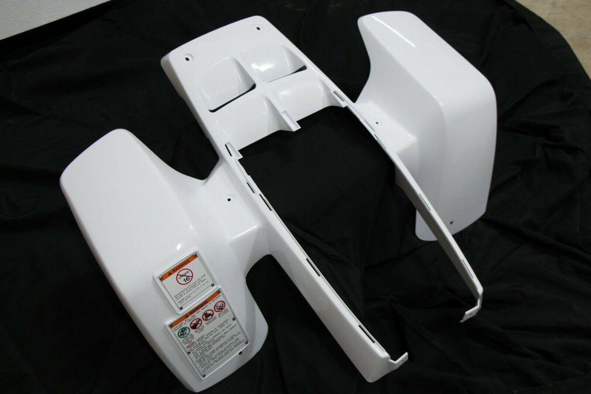 NEW front fenders Yamaha Banshee plastic body 1987-2006 WHITE front ...