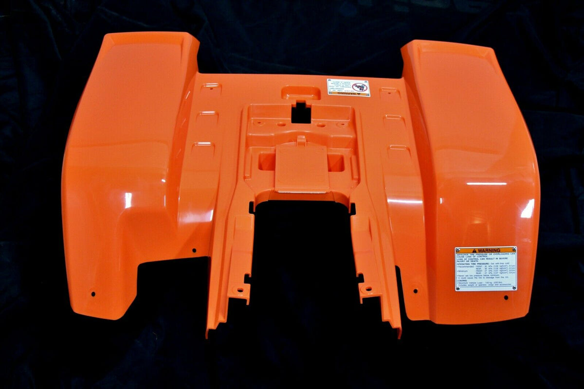 NEW rear fenders Yamaha Banshee plastic body 1987-2006 ORANGE back only ...