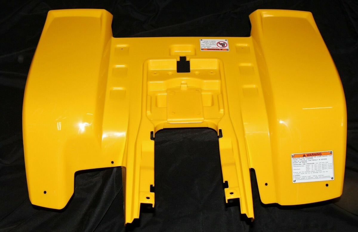 NEW rear fenders Yamaha Banshee plastic body 1987-2006 YELLOW back only ...