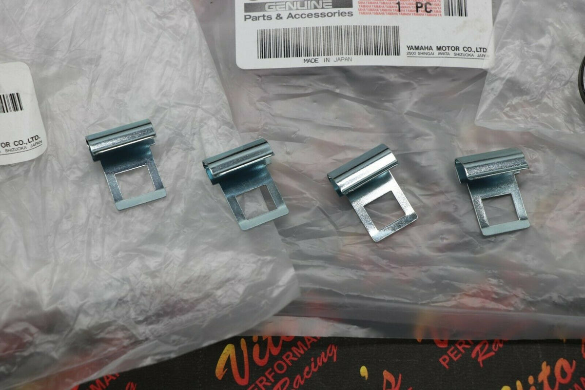 4 x NEW lid CLIPS for stock factory OEM airbox fits YAMAHA Banshee 1987 ...