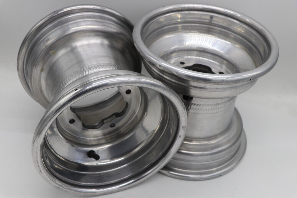 9" rear aluminum wheels rims 4x115 Yamaha Banshee Raptor 700 YFZ450r ...