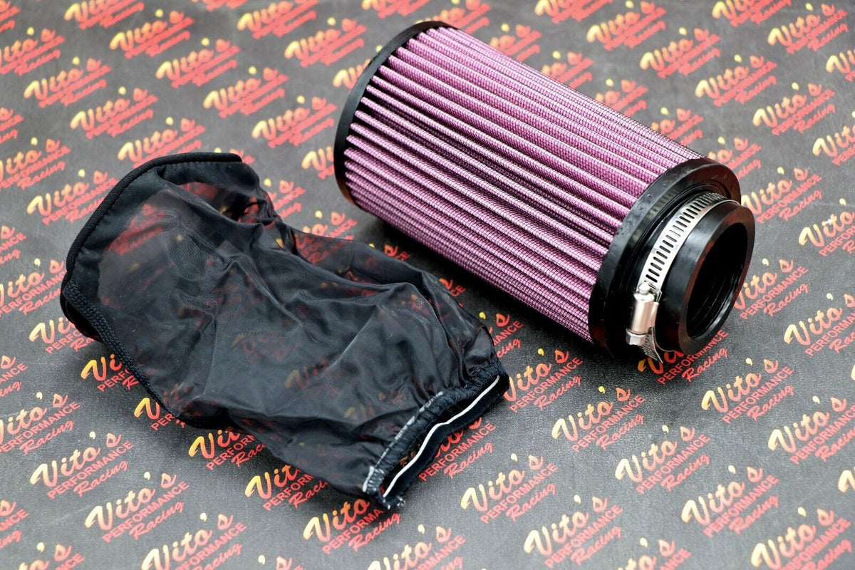 1 x K+N style pod air filter Keihin PWK 28 28mm carb + OUTERWEAR ...