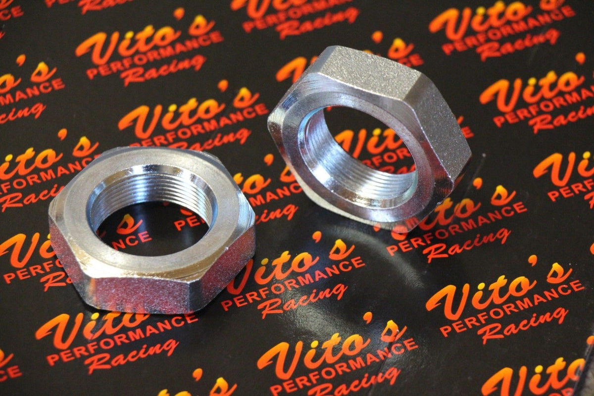 2 x Vito's Performance rear AXLE NUTS for Yamaha Banshee 350 Blaster 200