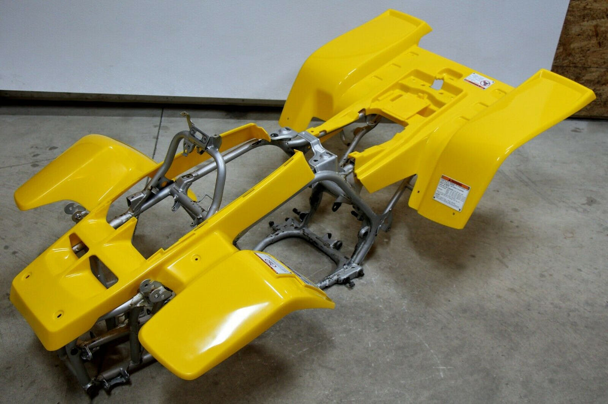 NEW Yamaha Banshee fenders front + rear plastic body 1987-2006 YELLOW ...