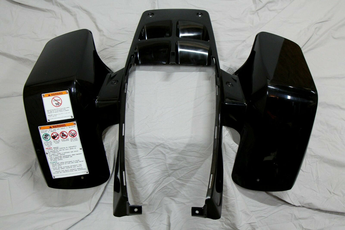 NEW front fenders Yamaha Banshee plastic body 1987-2006 BLACK front ...