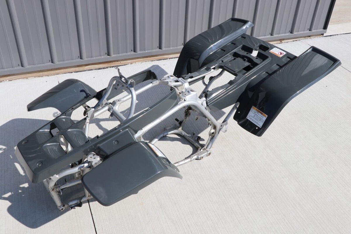 NEW Yamaha Banshee fenders front + rear plastic body 1987-2006 GRAY ...