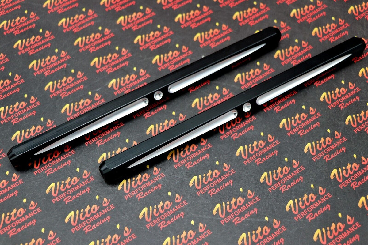 Vito's Performance tie rods stock length ALUMINUM BILLET BLACK Yamaha ...