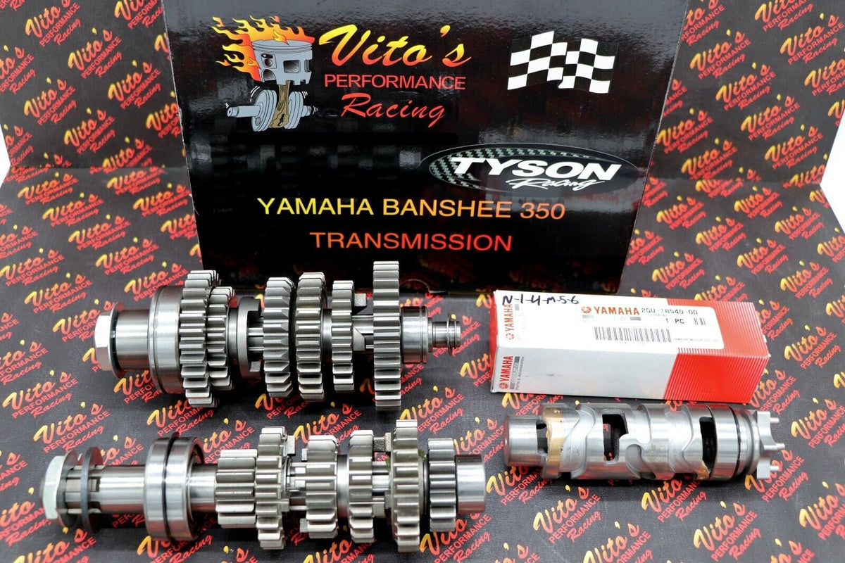 TYSON RACING BANSHEE DRAG TRANSMISSION 1-4 OVERRIDE MANUAL 5-6 "STREET ...