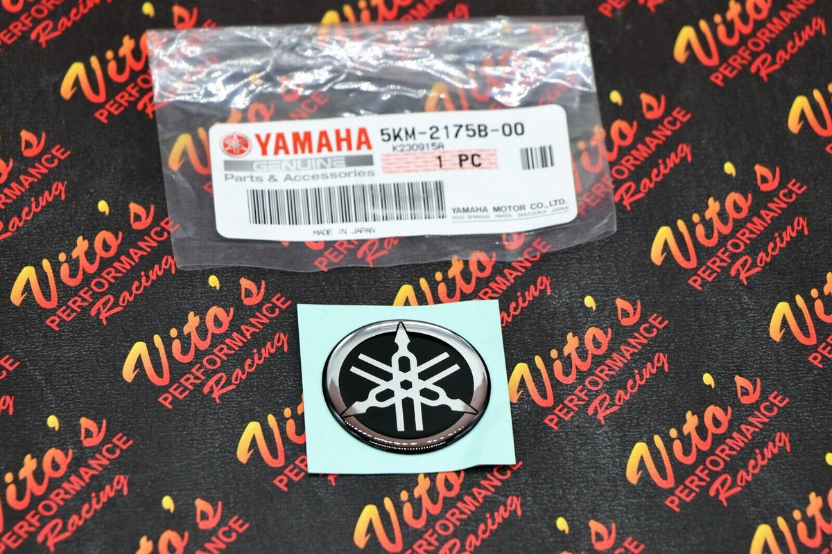 Sticker gel bubble Emblem tuning Fork Yamaha Banshee OEM factory stock ...
