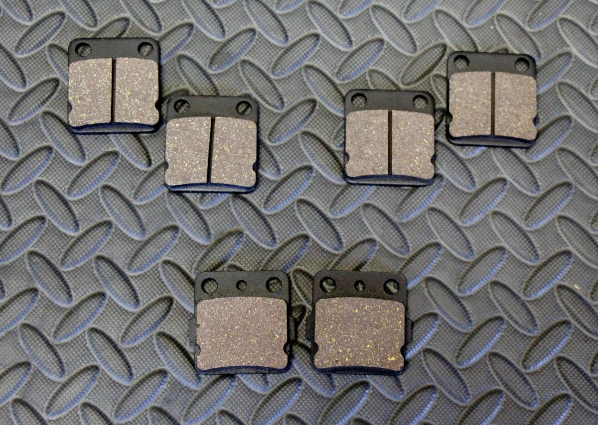 NEW front + rear brake pads Yamaha Banshee 1990-2006 or Raptor 660 2001 ...