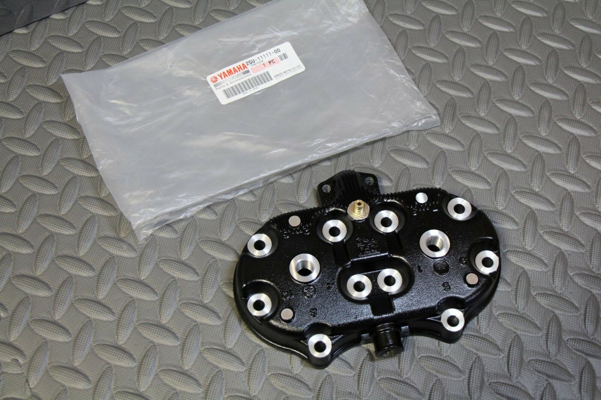 NEW Yamaha Banshee HEAD motor engine cylinder mint domes OEM factory ...