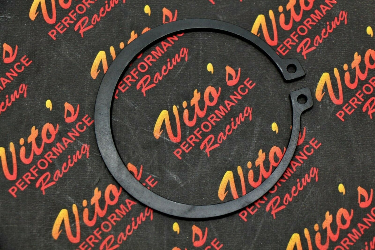 NEW BRAKE PLATE RETAINER SPRING SNAP RING BANSHEE ROUND REAR CARRIER C ...