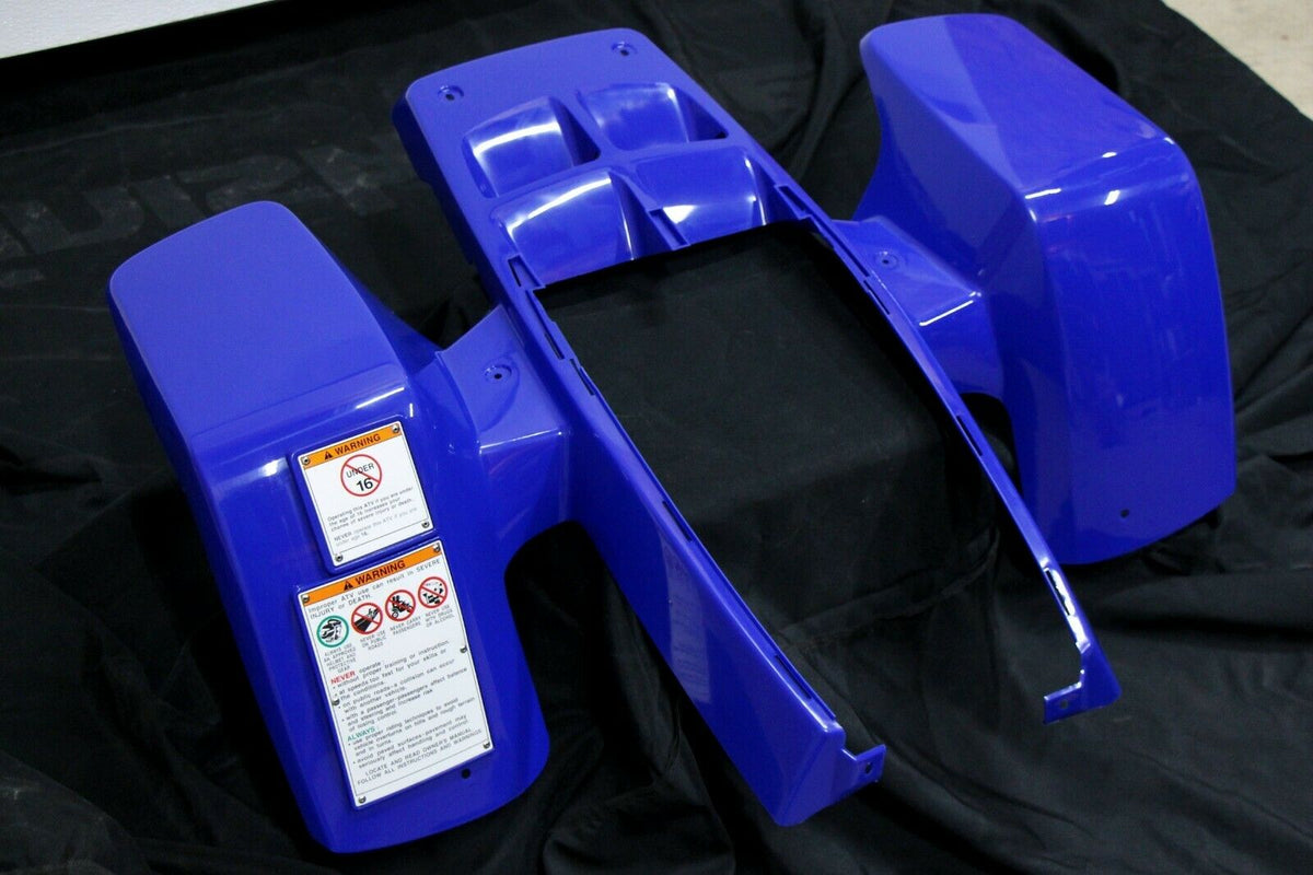 NEW front fenders Yamaha Banshee plastic body 1987-2006 BLUE front only ...