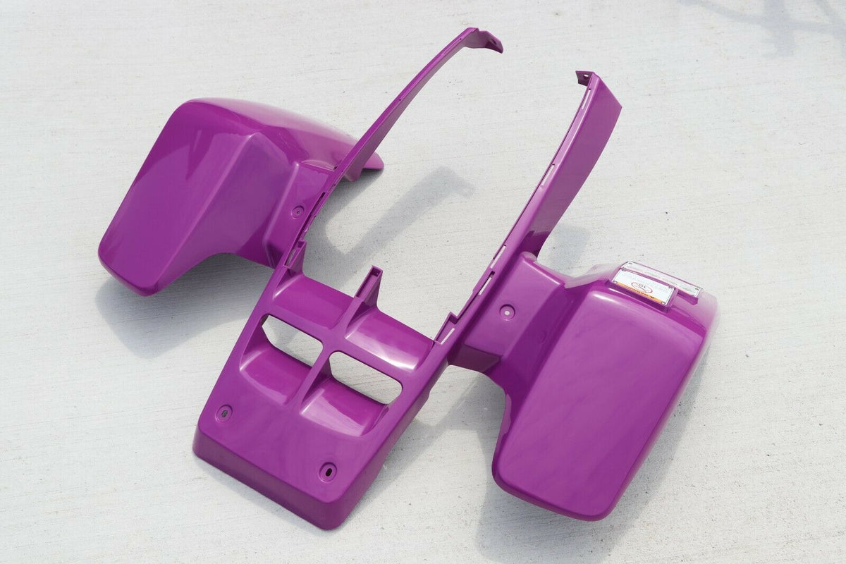 NEW front fenders Yamaha Banshee plastic body 1987-2006 BRIGHT PURPLE ...