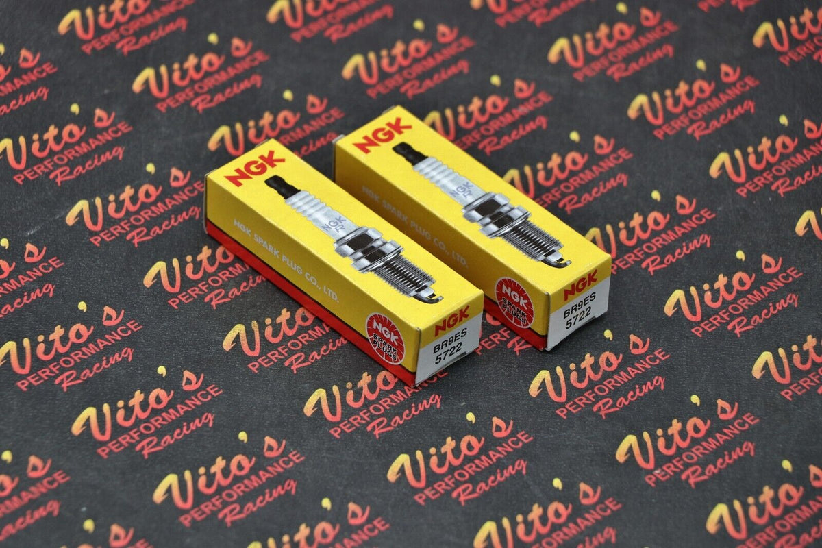 2 x NGK BR9ES Yamaha Banshee Blaster Spark plugs 5722 – Vito's Performance