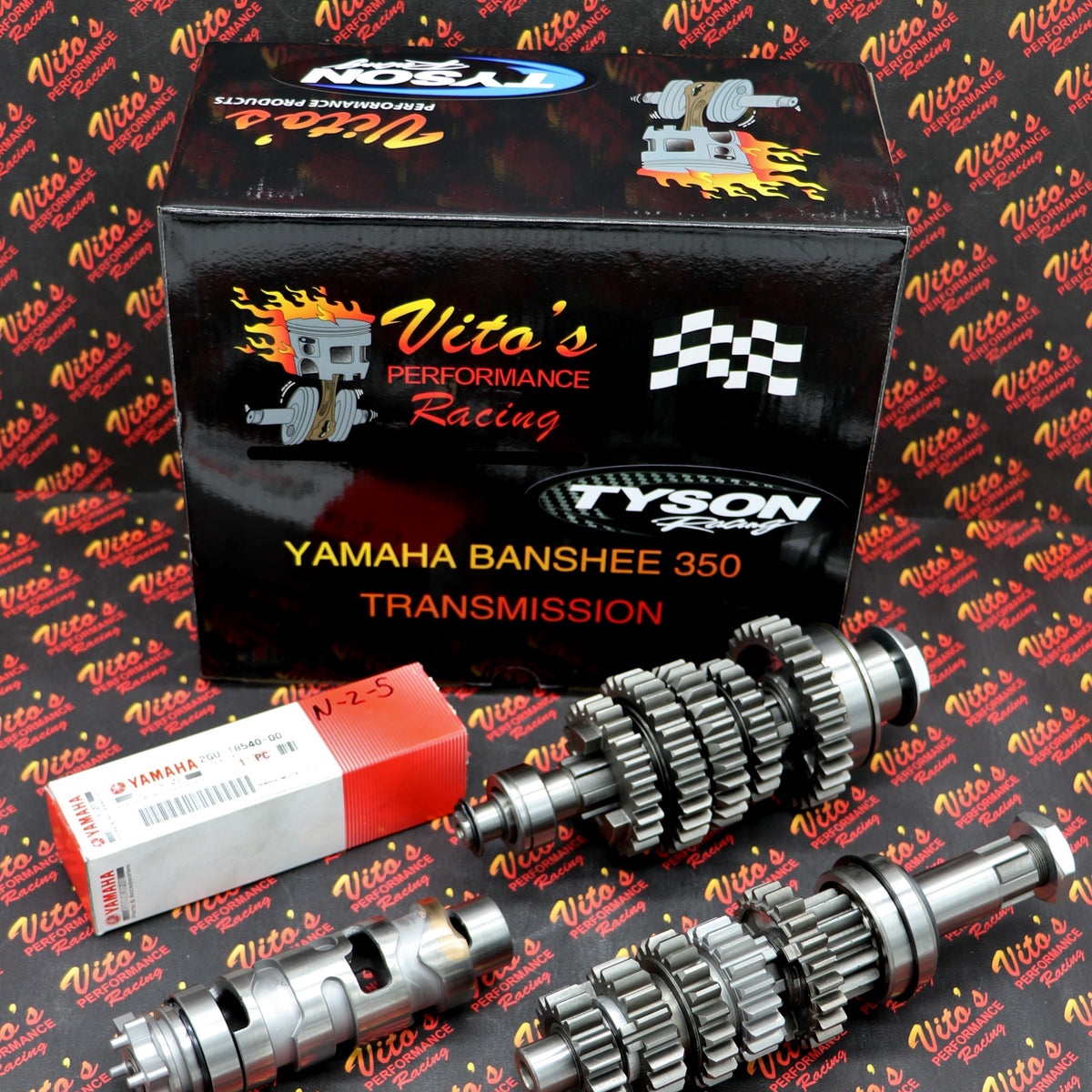 TYSON RACING Banshee drag transmission 2-5 OVERRIDE + cut drum + star ...