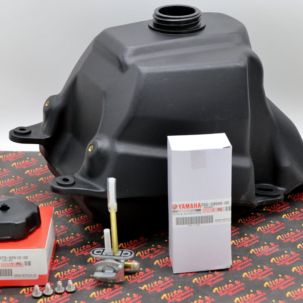 NEW YAMAHA Banshee GAS TANK + fuel cap OEM factory petcock 1987-2006 ...