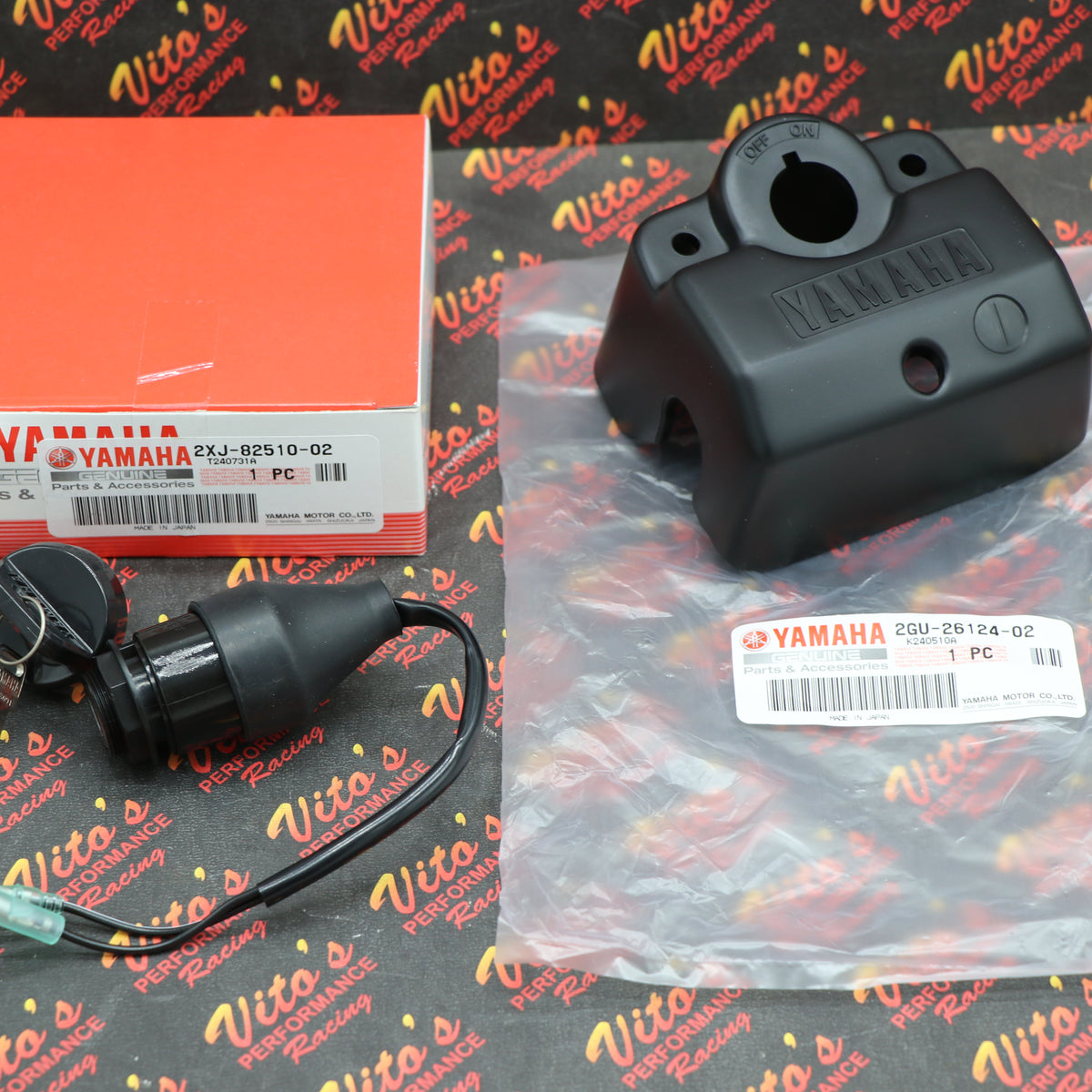 NEW Yamaha Blaster OEM KEY + COVER FACTORY genuine on/off switch 1988 ...